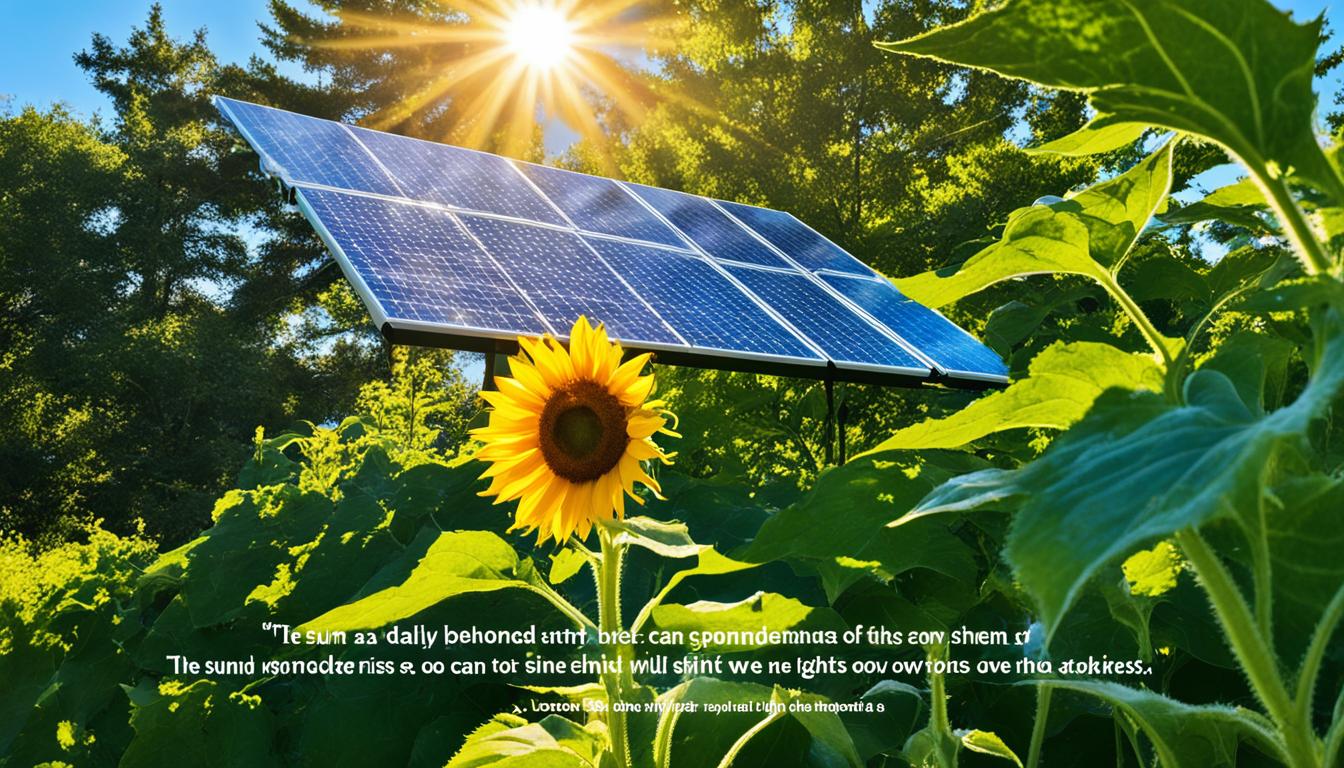 Solar Energy Quotes Environment - Inspiring Words