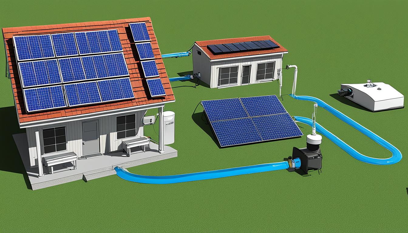 Solar Water Pumping System Diagram - Easy Visual Guide